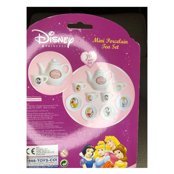Disney | Toys | Miniature Disney Princess Tea Set | Poshmark
